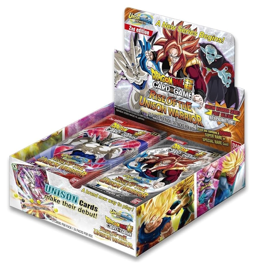 Dragon Ball Super Booster Box Rise of the Unison Warrior B-10 - MONSTER ...