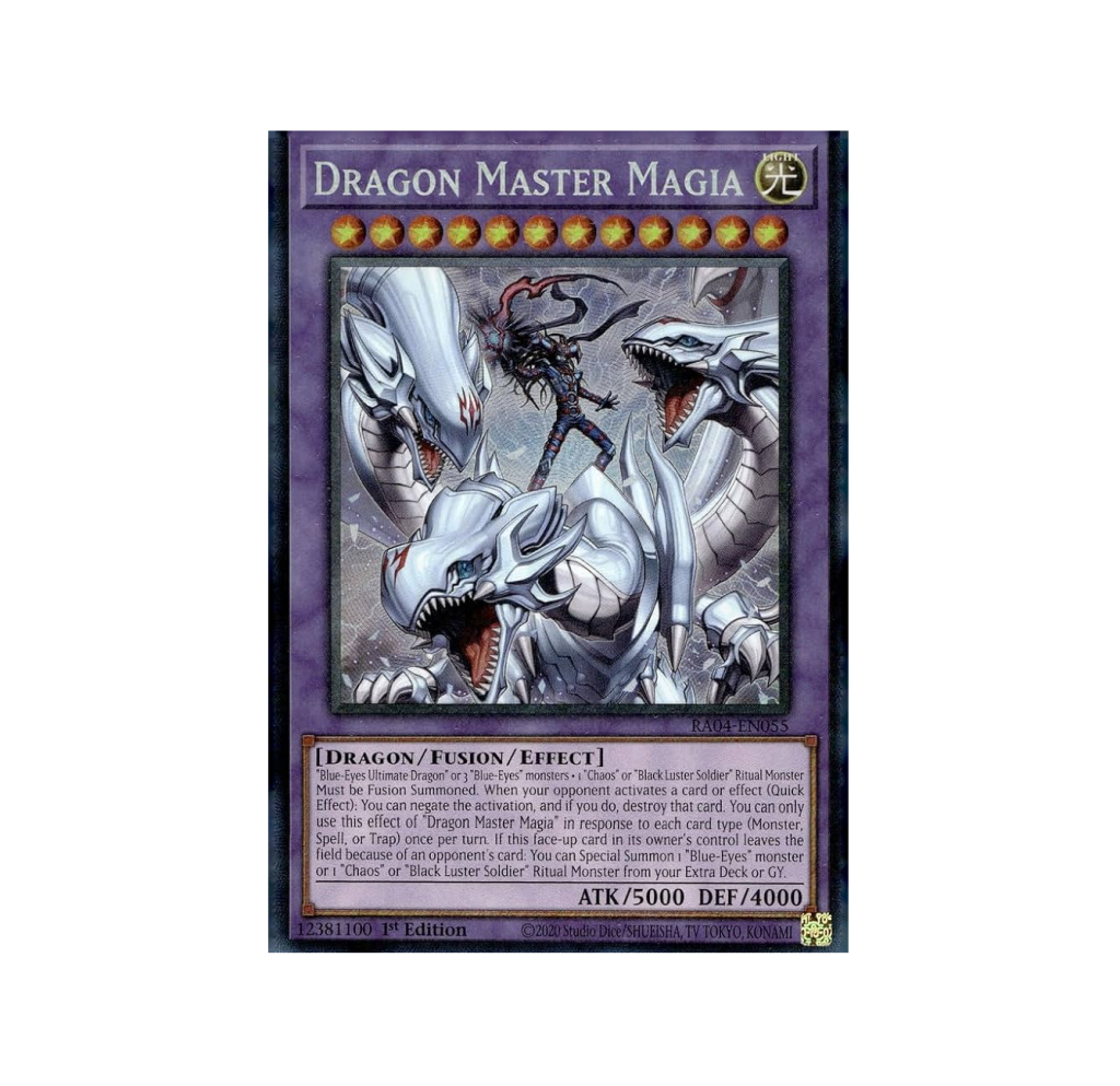 Dragon Master Magia (Prismatic Collector's Rare) Stampede/RA04 Inglés ...