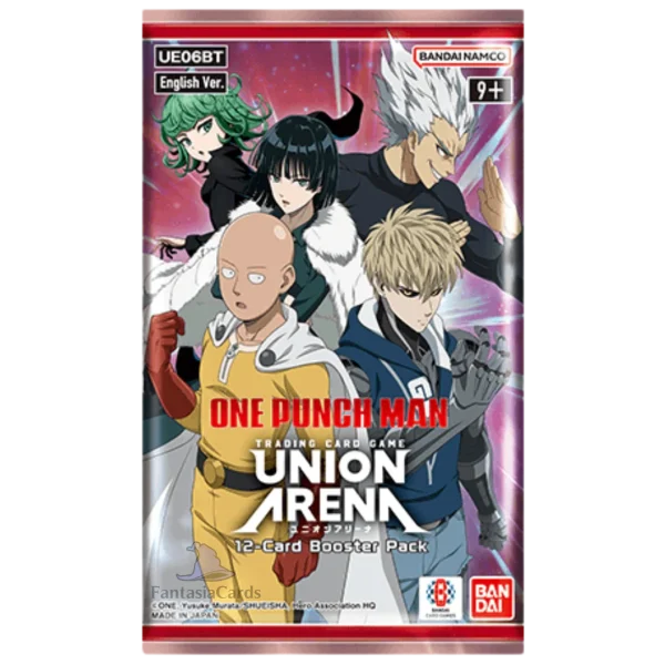 Union Arena One Punch Man Booster pack UE06BT Inglés - MONSTER SPRIM