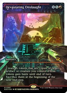 Devastating Onslaught Showcase Fracture Foil (M) Edge of Eternities ...