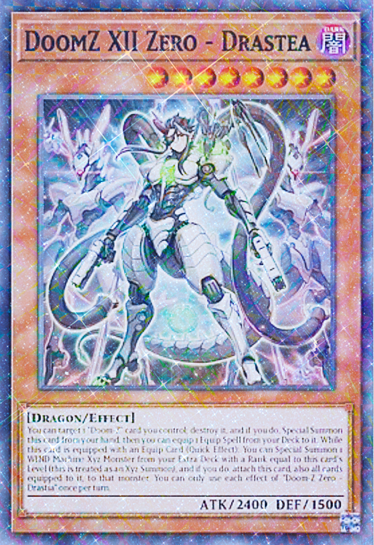 DoomZ XII Zero - Drastea (Starlight Rare) Doom of Dimensions Inglés ...