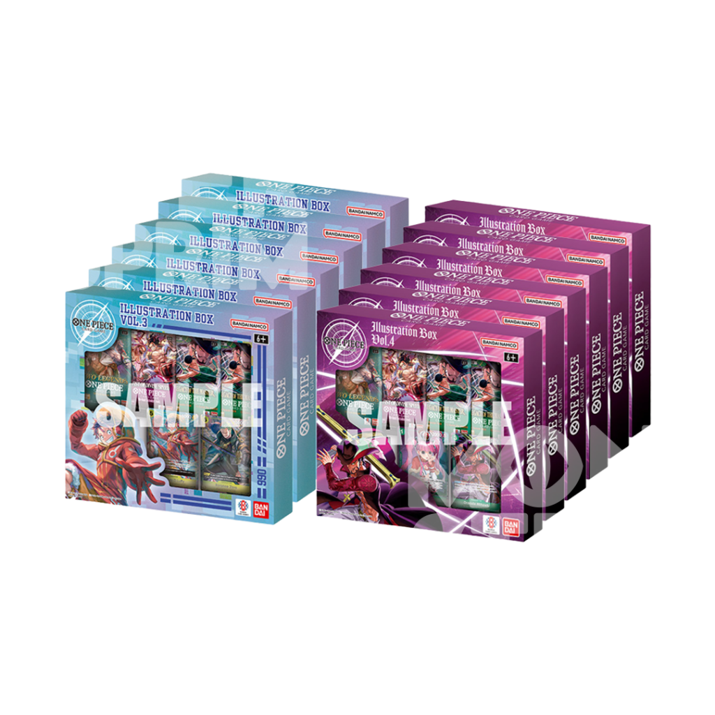 Illustration Box Vol.3 y Vol.4 Display Case Inglés - MONSTER SPRIM