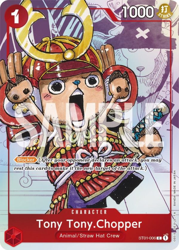 Tony Tony.Chopper - ST01-006 (Alternate Art) - One Piece Promotion ...